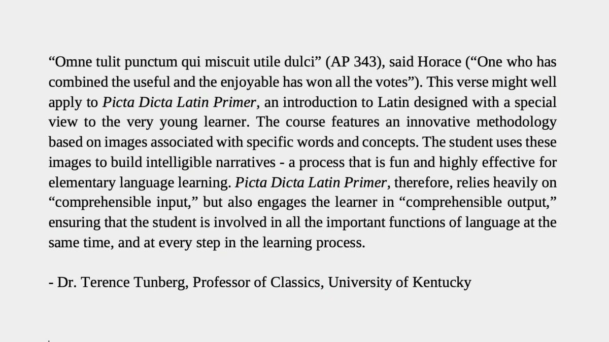 Latin Primer I Homeschool Bundle – Roman Roads Press